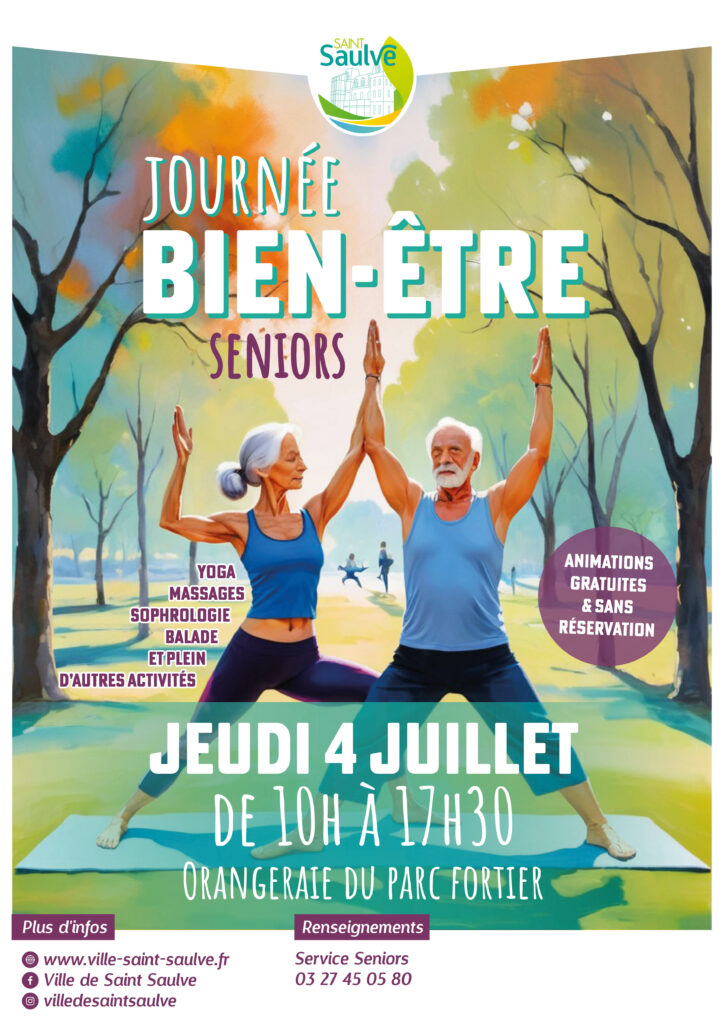 Activité Seniors - Journée bien-être - Ville de Saint Saulve